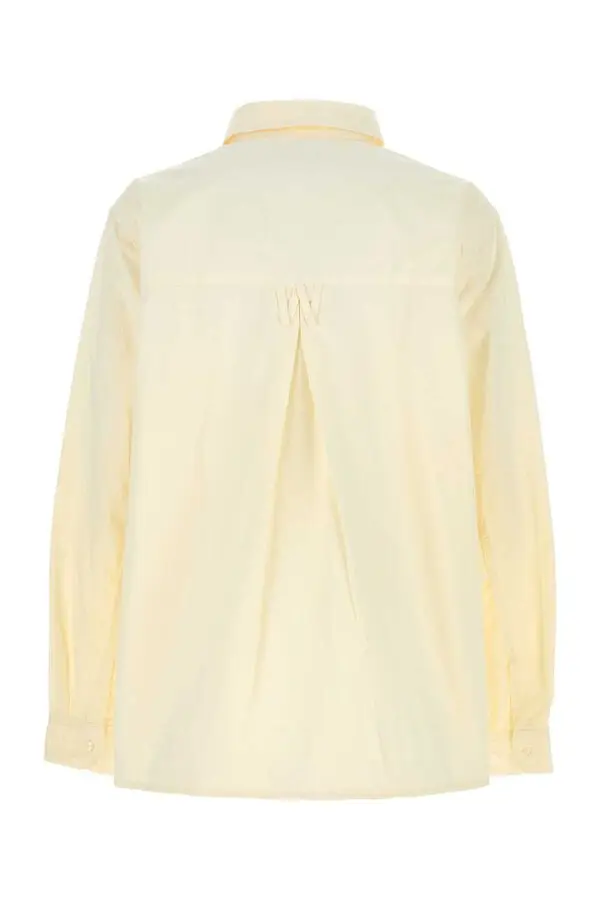 WILLY CHAVARRIA Cream Cotton Oversize Shirt