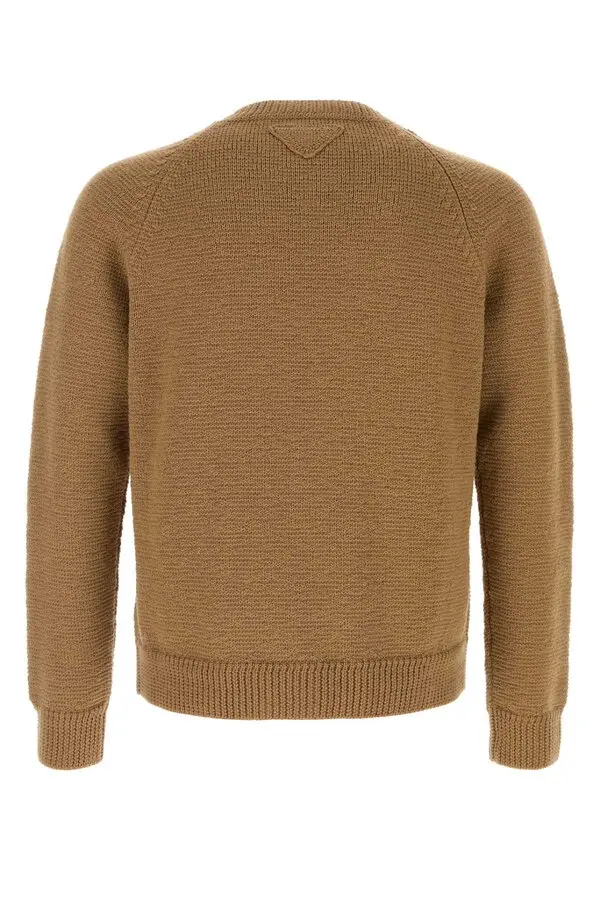 Prada Biscuit Wool Sweater