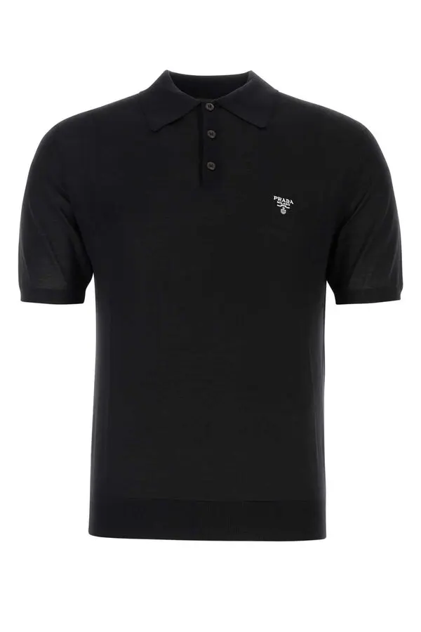 Prada Wool Polo Shirt