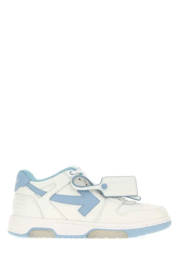 Off-White Leather Out Of Office Sneakers - White