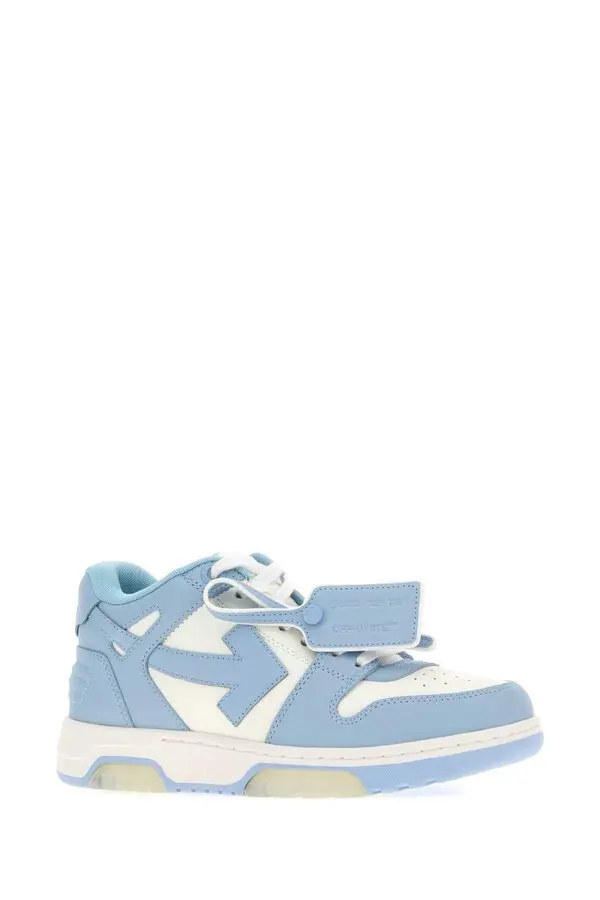 Off-White Two-tone Leather Out Of Office Sneakers - Multicolor