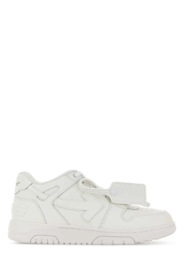 Off-White Leather Out Of Office Sneakers - White