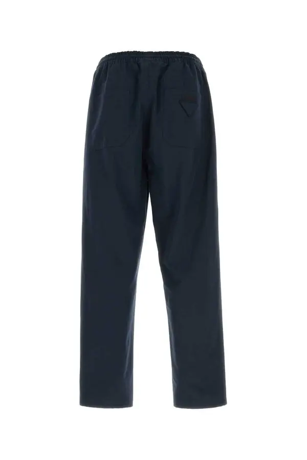 Prada Navy Cotton Pant