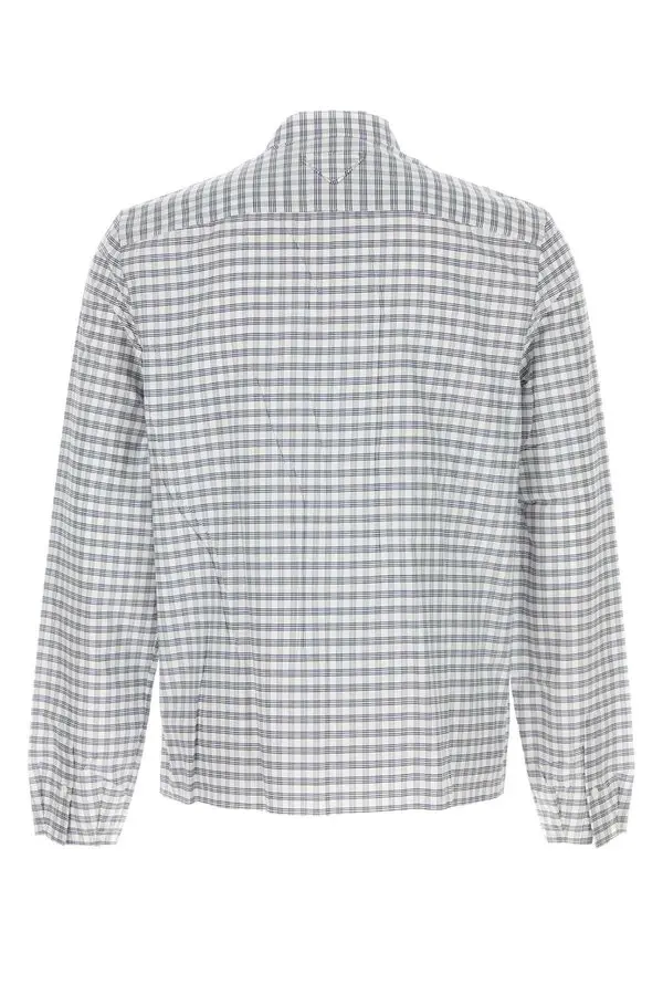Prada Embroidered Cotton Shirt