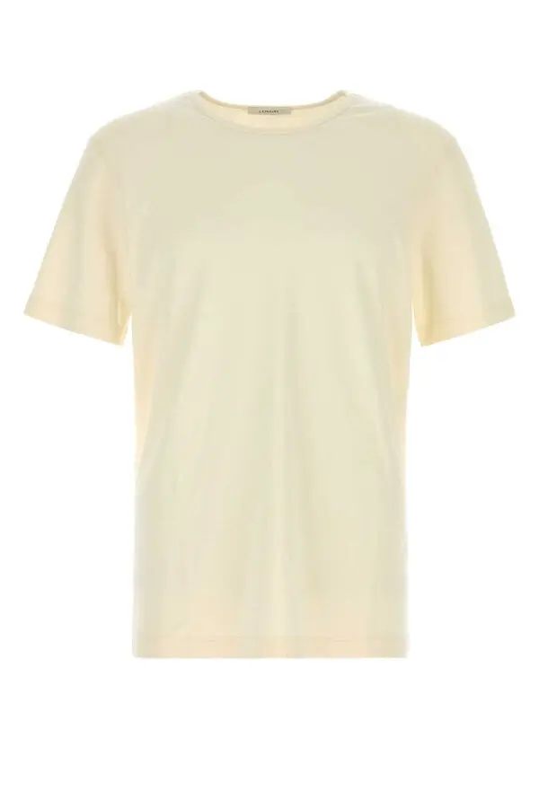 LEMAIRE Cream Cotton T-shirt