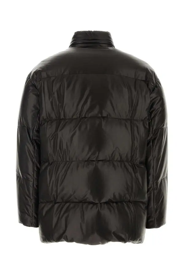 Prada Nappa Leather Down Jacket