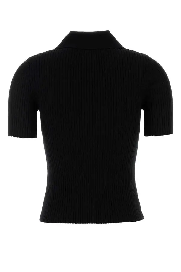 COURREGES Viscose Blend Polo Shirt