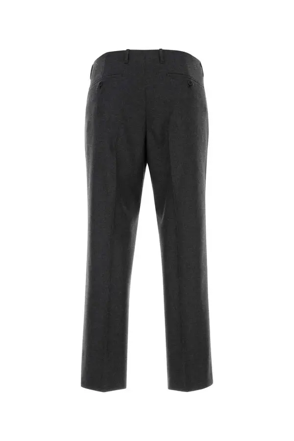 Prada Grey Wool Pant - Gray