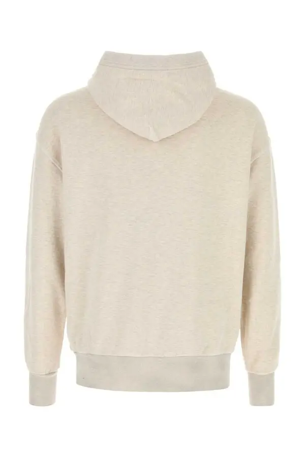 Prada Melange Sand Cotton Sweatshirt