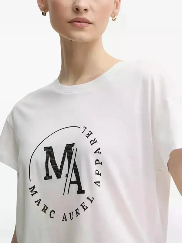 MARC AUREL Logo-print T-shirt