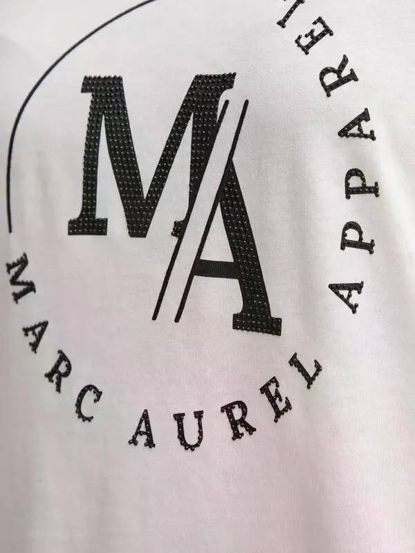 MARC AUREL Logo-print T-shirt