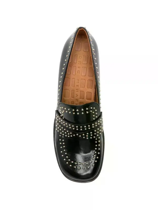 Chie Mihara Stud-embellished Block-heel Pumps