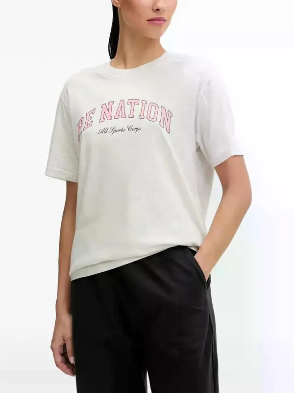 P.E Nation Heritage Logo-detail T-shirt