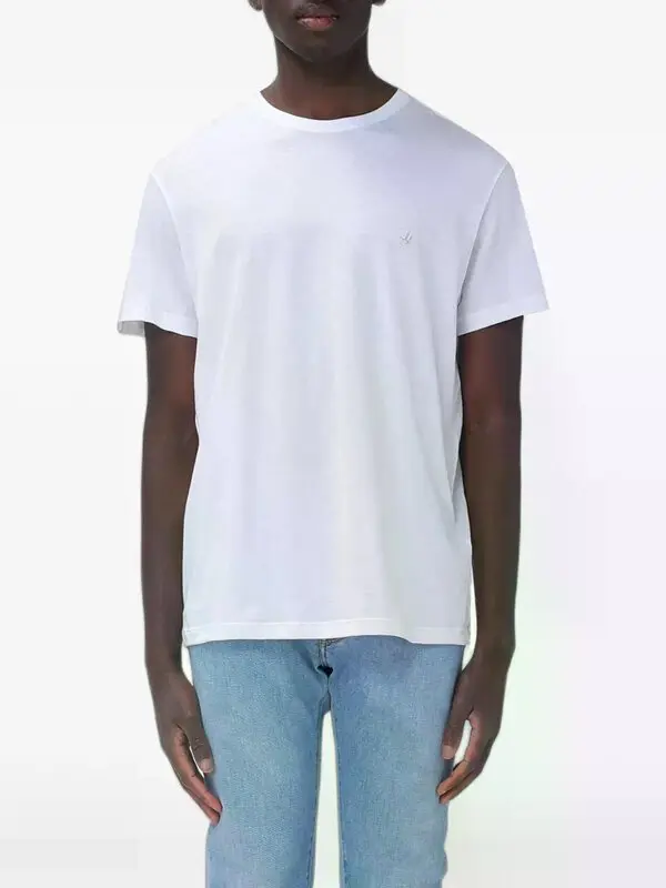 BROOKSFIELD Logo-embroidered Cotton T-shirt