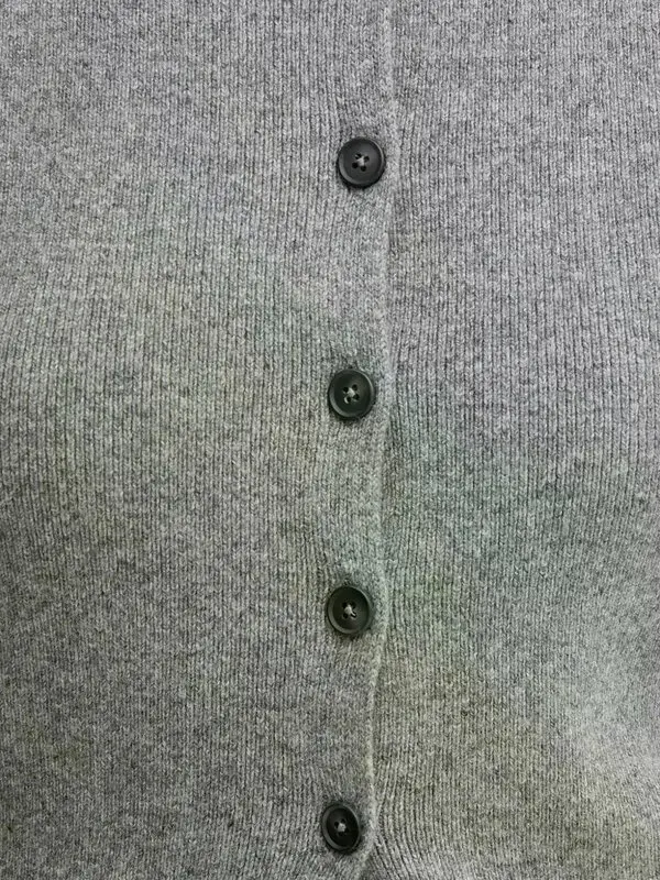 OUI Button V-neck Sleeveless Knitwear