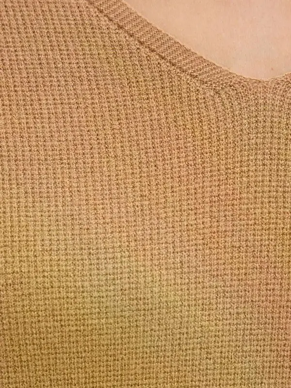 OUI Freyja V-neck Knitted Pullover
