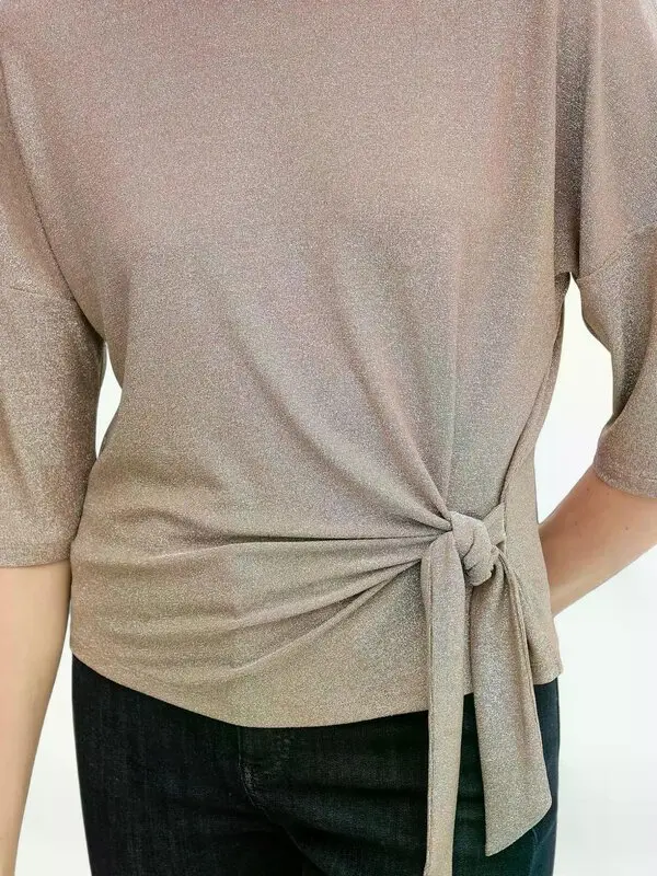 OUI Knot-detail Blouse