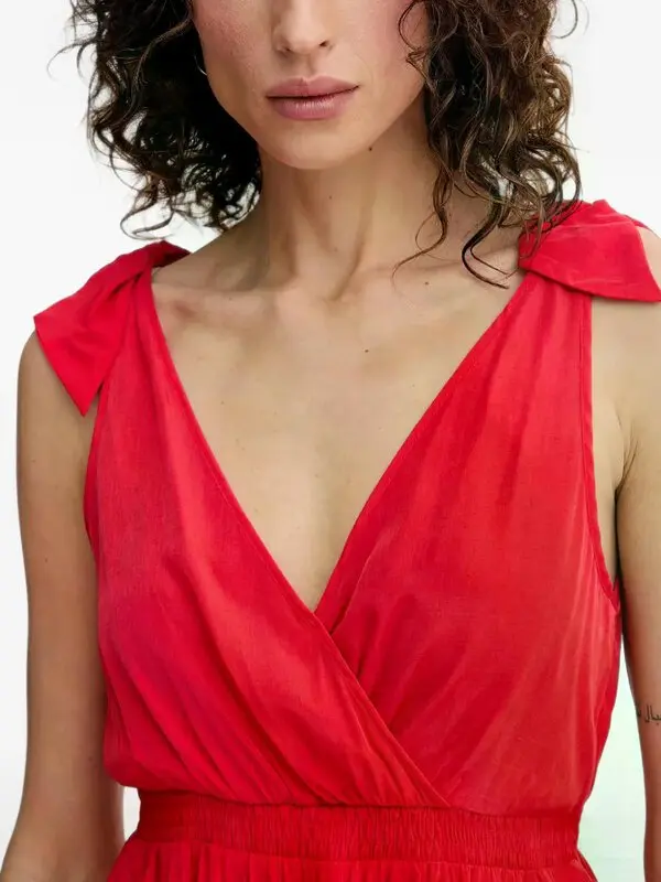 Liu Jo Bow-detail Peplum Blouse