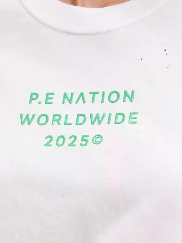 P.E Nation Logo-print T-shirt