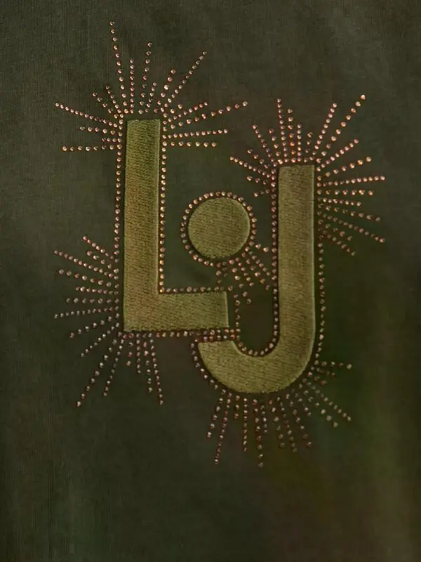 Liu Jo Logo-embroidered T-shirt