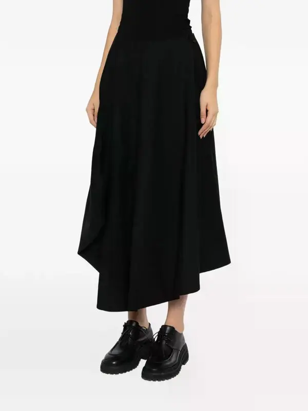 Comme Des Garçons Asymmetric Draped Skirt