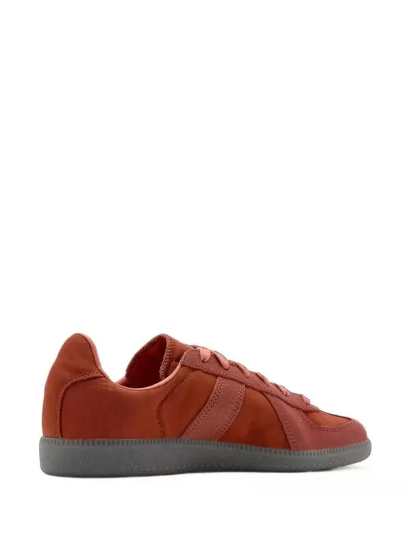 Adidas Bw Army Panelled Leather Sneakers - Brown