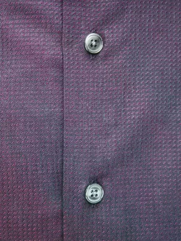 ROBERT FRIEDMAN Textured-weave Slim-fit Shirt
