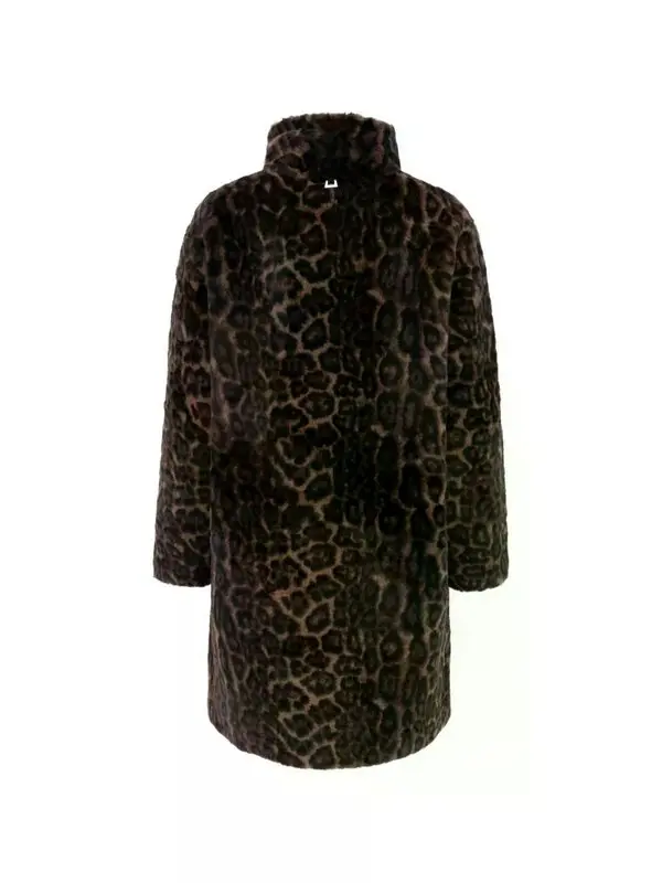 Apparis Blair Leopard-print Faux-fur Coat
