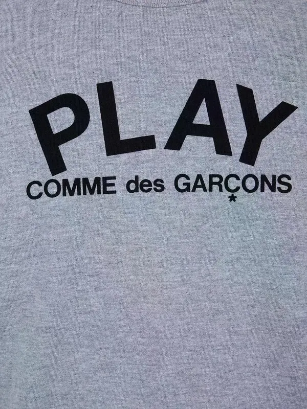 Play Comme Des Garcon Logo-print Heart T-shirt
