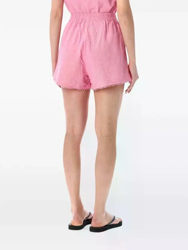 American Vintage Feoly Lace-trim Shorts