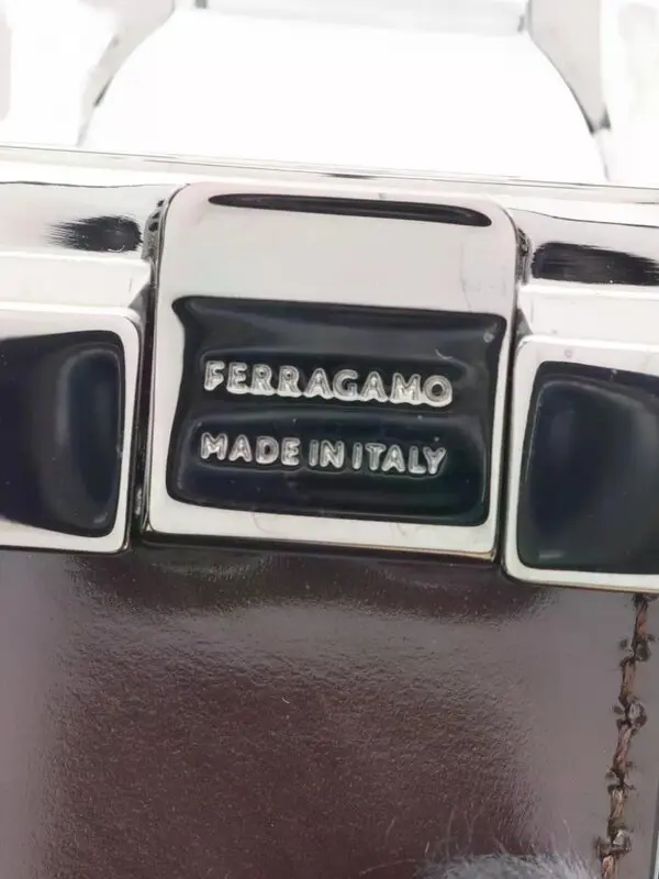 FERRAGAMO 2020s Gancini Leather Belt