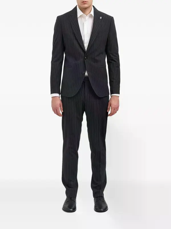 DANIELE ALESSANDRINI Pinstripe-pattern Single-breasted Suit