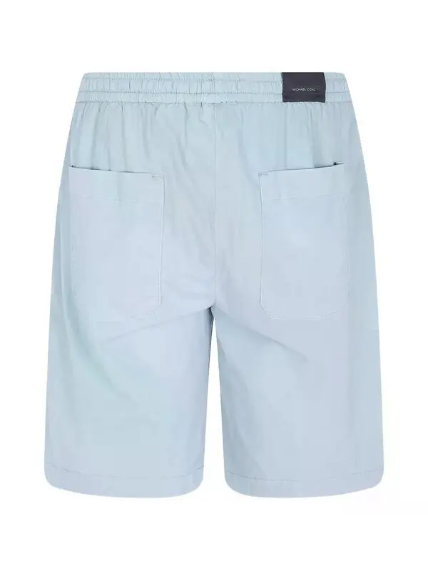 MICHAEL COAL Poplin Drawstring Shorts