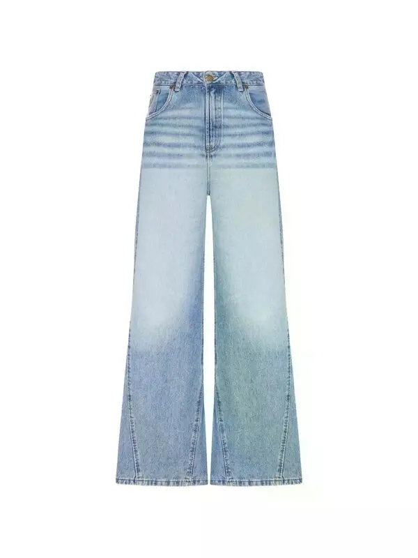 LOIS Faded Slit-detail Jeans