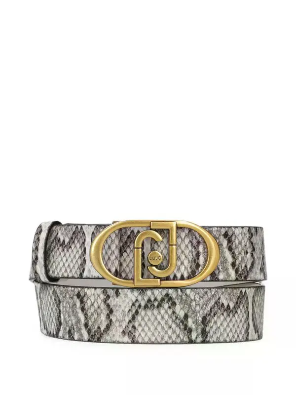 Liu Jo Snakeskin-effect Belt