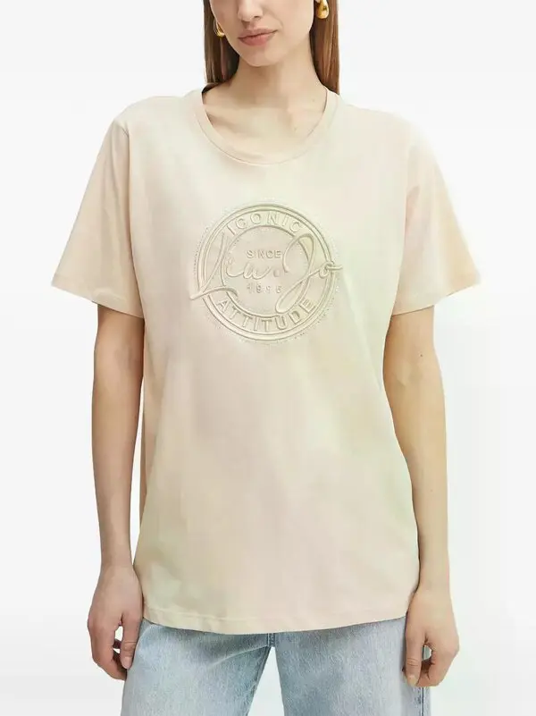 Liu Jo Embroidered-logo Round-neck T-shirt