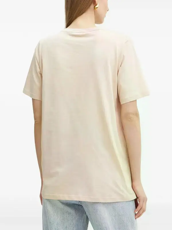 Liu Jo Embroidered-logo Round-neck T-shirt