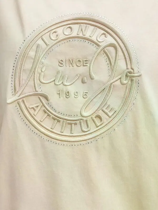 Liu Jo Embroidered-logo Round-neck T-shirt