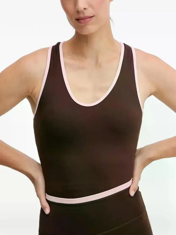 P.E Nation Renewal Contrast-trim Tank Top