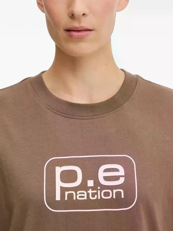P.E Nation Flux Logo-print T-shirt