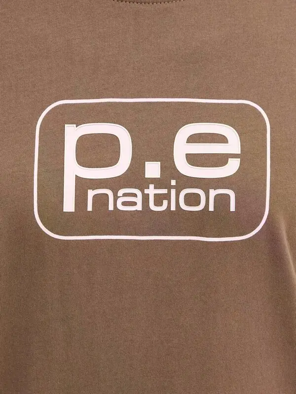 P.E Nation Flux Logo-print T-shirt