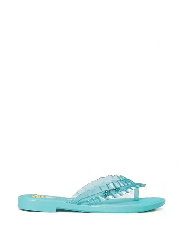 Melissa X Ganni Flip-flops Slim - Blue