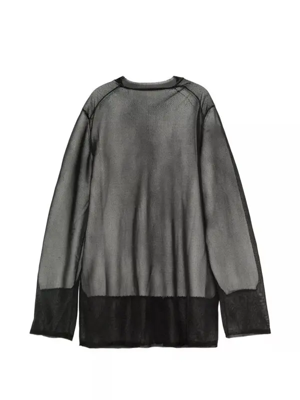 Comme Des Garçons Sheer Layered Cardigan