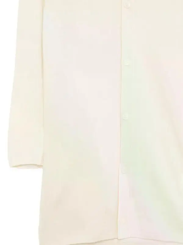 Comme Des Garçons Button-up Knitted Cardigan