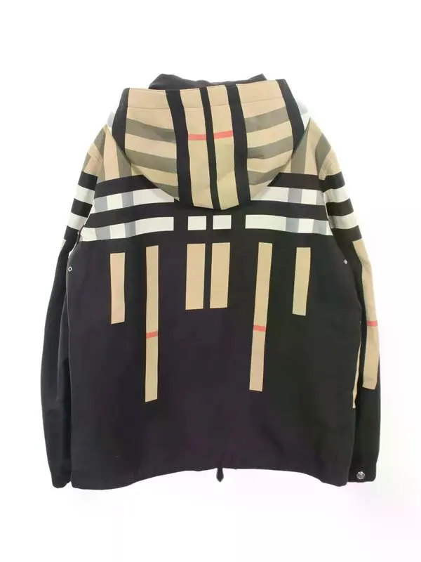 BURBERRY LONDON VINTAGE 2010s Hooded Check Jacket