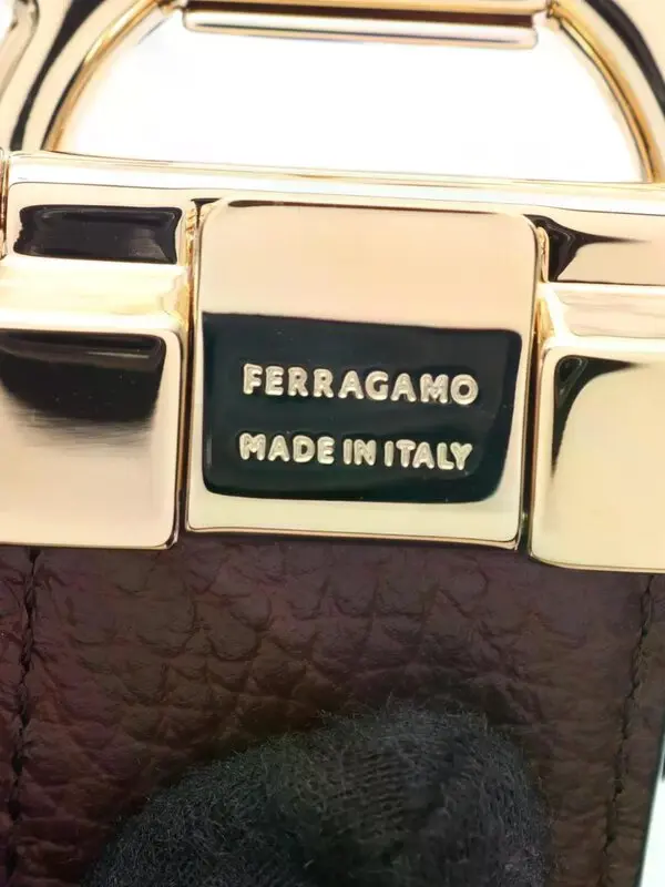 FERRAGAMO 2020s Gancini Leather Belt