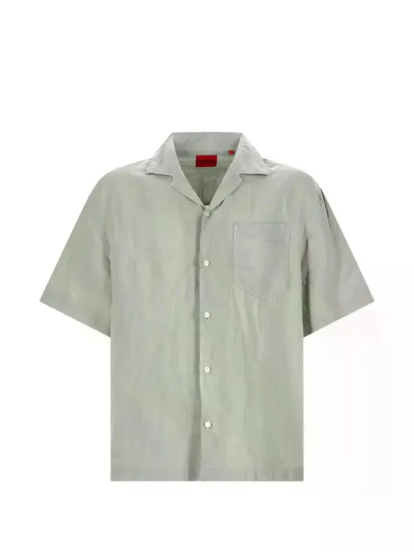 Hugo Short-sleeve Linen Shirt