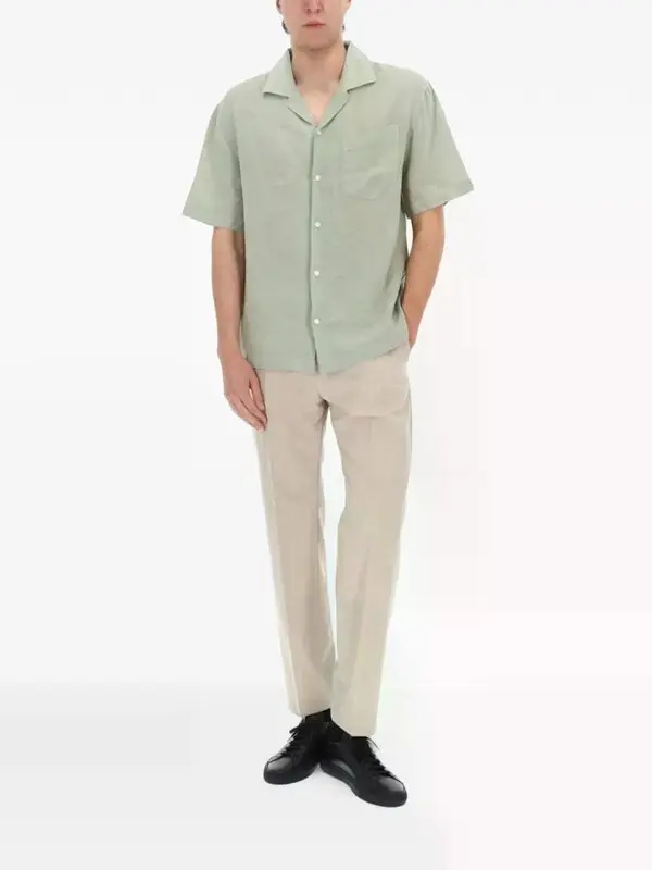Hugo Short-sleeve Linen Shirt
