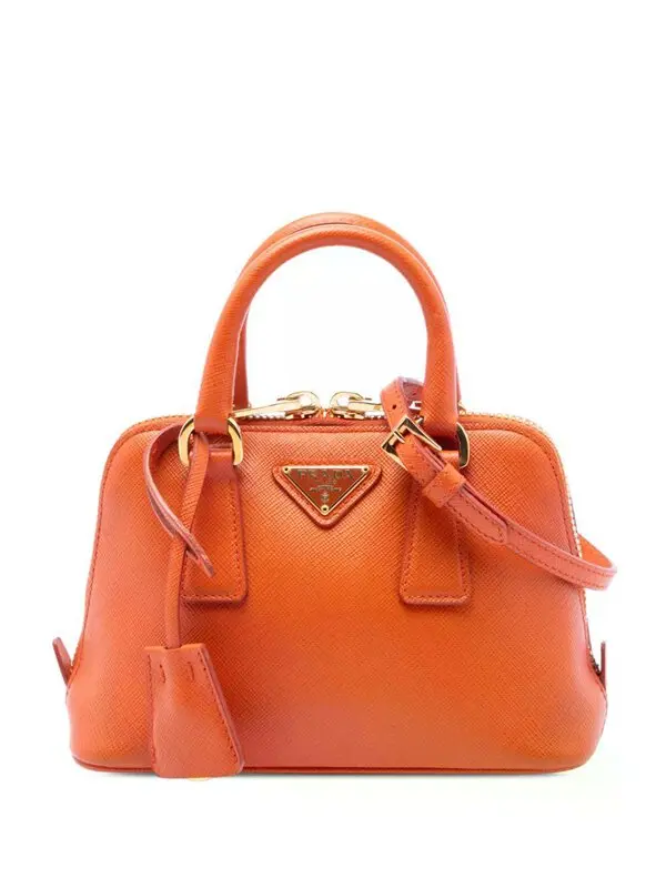 Prada 2013-2026 Mini Saffiano Lux Promenade Satchel