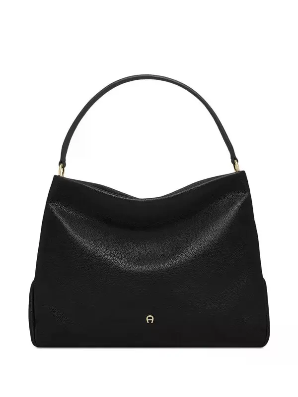 AIGNER Medium Paola Leather Shoulder Bag